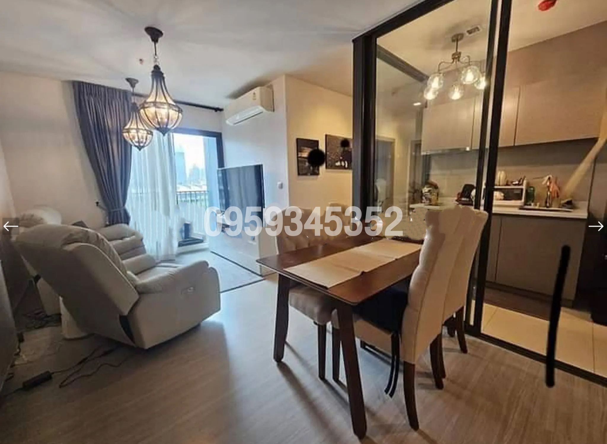 2 Bedrooms 2 Bathrooms Full Finished Life Asoke Rama9 Rental and...